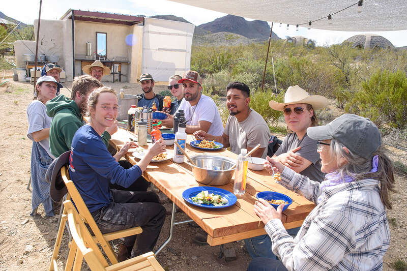 Learn about regenerative design and natural building in Terlingua ...