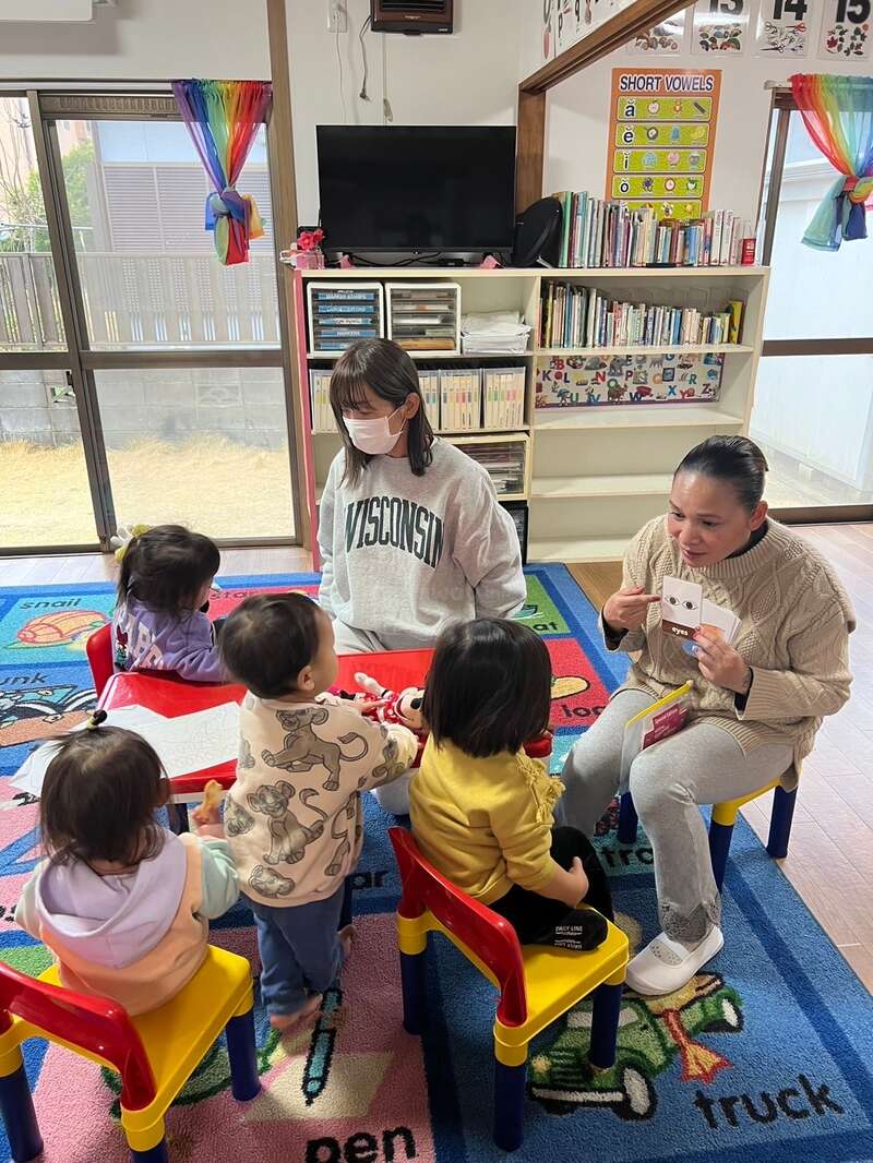 English preschool in the nature-rich town of Shirako, Japan