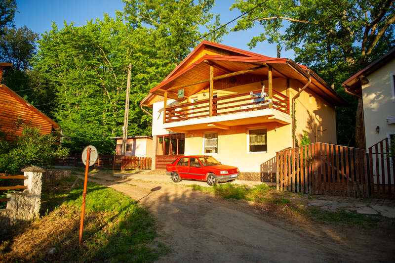 Help on a cabin near Lake Surduc, Romania