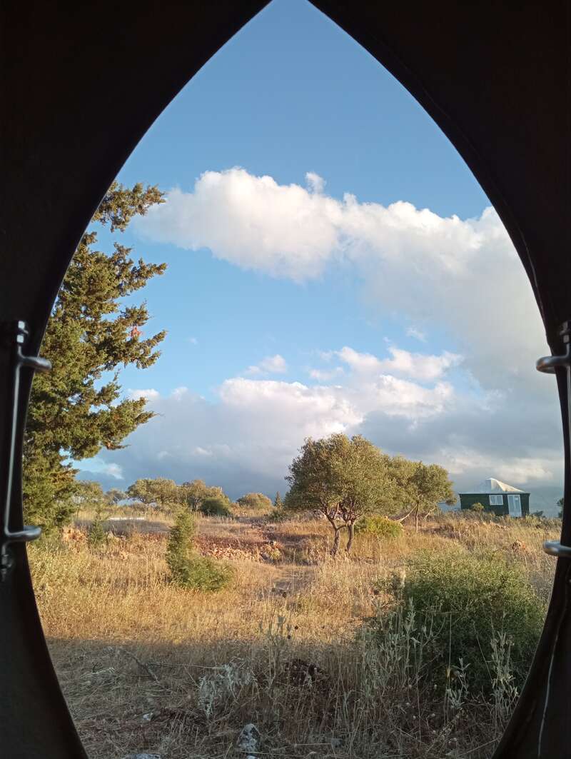Create a tranquil space in nature in Chania, Crete, Greece