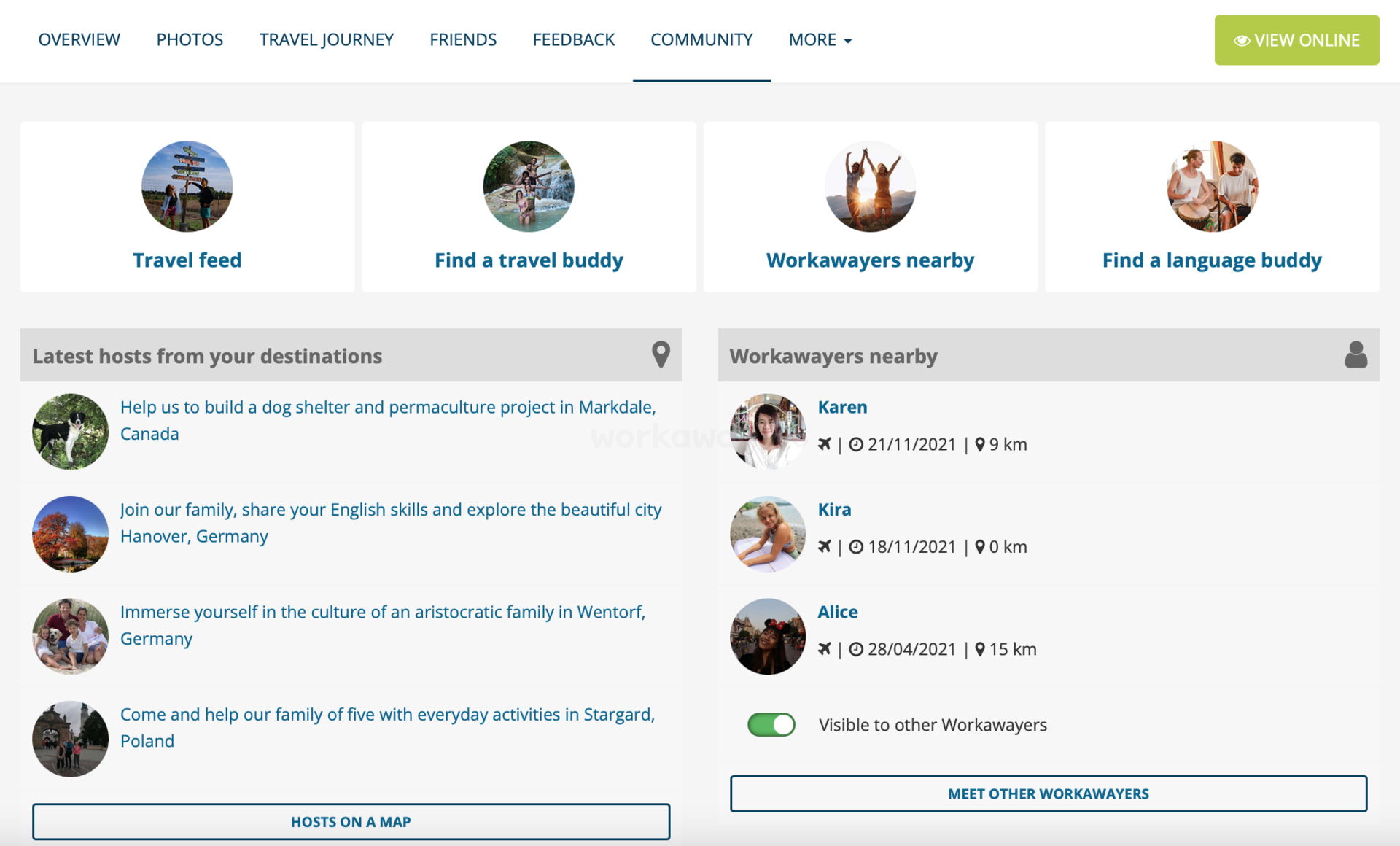 Introducing our Workawayer profile’s new look