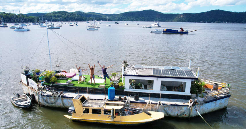 Life on the water: Explore the Australian waterways on a barge