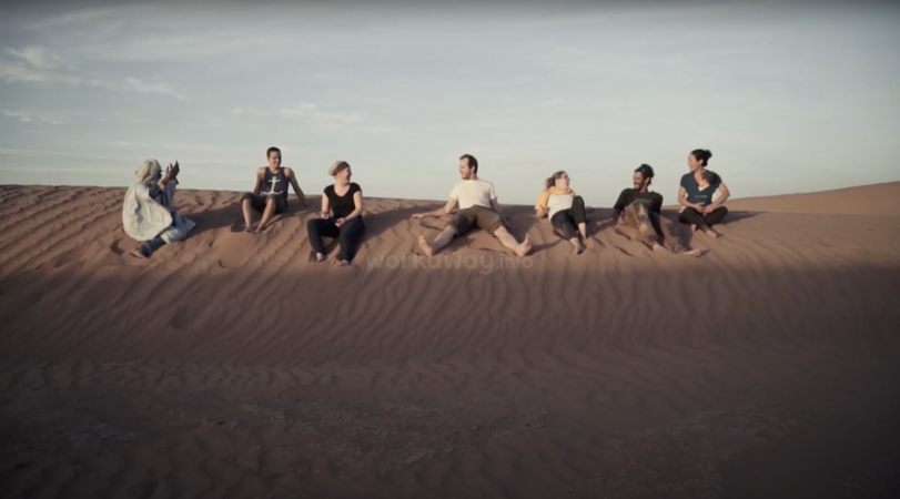 Searching for the meaning of travel in the Sahara desert